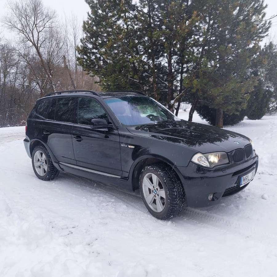 Black BMW X3 2005 in Rokiskis, with an engine capacity of 3.00 L and mileage of 360 thousand km for 3800 €, photo 5 on AUTOMOTO.COM.LV