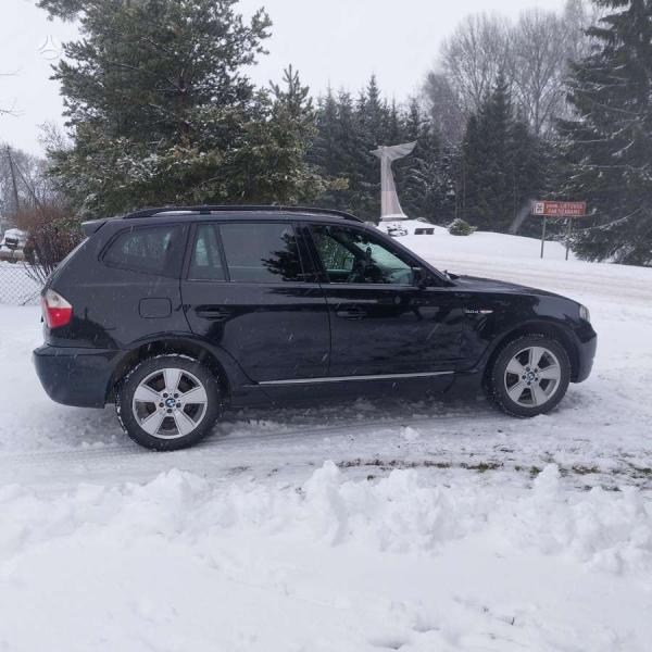 Melns BMW X3 2005 Rokiškis, ar dzinēja tilpumu 3.00 L un nobraukumu 360 tūkst. km par 3800 €, foto 6 vietnē AUTOMOTO.COM.LV
