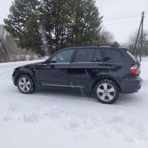 Black BMW X3 2005 in Rokiskis, with an engine capacity of 3.00 L and mileage of 360 thousand km for 3800 €, photo 7 on AUTOMOTO.COM.LV