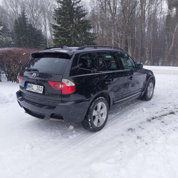 Melns BMW X3 2005 Rokiškis, ar dzinēja tilpumu 3.00 L un nobraukumu 360 tūkst. km par 3800 €, foto 8 vietnē AUTOMOTO.COM.LV