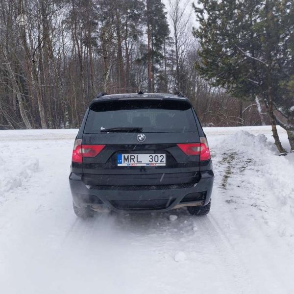 Melns BMW X3 2005 Rokiškis, ar dzinēja tilpumu 3.00 L un nobraukumu 360 tūkst. km par 3800 €, foto 10 vietnē AUTOMOTO.COM.LV