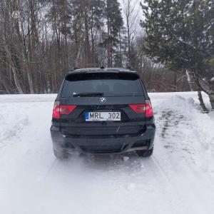 Black BMW X3 2005 in Rokiskis, with an engine capacity of 3.00 L and mileage of 360 thousand km for 3800 €, photo 10 on AUTOMOTO.COM.LV