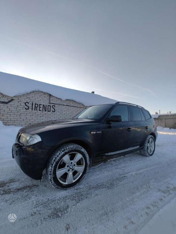 Melns BMW X3 2005 Plungė, ar dzinēja tilpumu 2.99 L un nobraukumu 331 tūkst. km par 4200 €, foto 4 vietnē AUTOMOTO.COM.LV