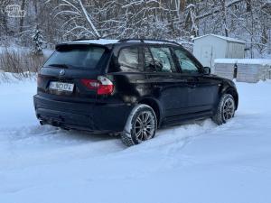 Black BMW X3 2005 in Vilnius, with an engine capacity of 2.00 L and mileage of 300 thousand km for 3400 €, photo 4 on AUTOMOTO.COM.LV