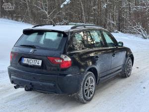 Black BMW X3 2005 in Vilnius, with an engine capacity of 2.00 L and mileage of 300 thousand km for 3400 €, photo 11 on AUTOMOTO.COM.LV