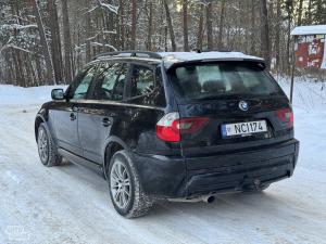 Black BMW X3 2005 in Vilnius, with an engine capacity of 2.00 L and mileage of 300 thousand km for 3400 €, photo 13 on AUTOMOTO.COM.LV