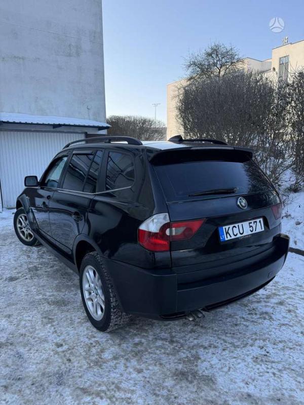 Melns BMW X3 2005 Viļņa, ar dzinēja tilpumu 3.00 L un nobraukumu 357 tūkst. km par 3200 €, foto 5 vietnē AUTOMOTO.COM.LV