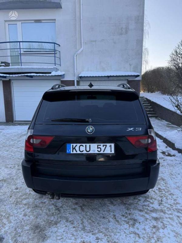 Melns BMW X3 2005 Viļņa, ar dzinēja tilpumu 3.00 L un nobraukumu 357 tūkst. km par 3200 €, foto 8 vietnē AUTOMOTO.COM.LV