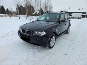 Melns BMW X3 2005 Ukmergė, ar dzinēja tilpumu 2.00 L un nobraukumu 172 tūkst. km par 3200 €, foto  vietnē AUTOMOTO.COM.LV