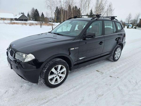 Melns BMW X3 2005 Ukmergė, ar dzinēja tilpumu 2.00 L un nobraukumu 172 tūkst. km par 3200 €, foto 2 vietnē AUTOMOTO.COM.LV
