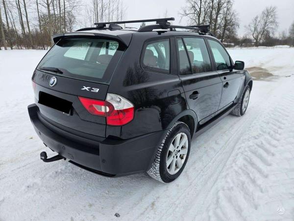Melns BMW X3 2005 Ukmergė, ar dzinēja tilpumu 2.00 L un nobraukumu 172 tūkst. km par 3200 €, foto 6 vietnē AUTOMOTO.COM.LV