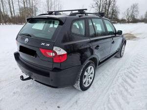 Melns BMW X3 2005 Ukmergė, ar dzinēja tilpumu 2.00 L un nobraukumu 172 tūkst. km par 3200 €, foto 6 vietnē AUTOMOTO.COM.LV