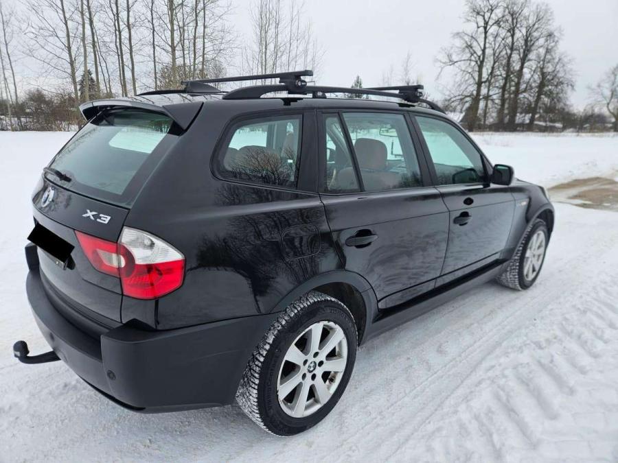 Melns BMW X3 2005 Ukmergė, ar dzinēja tilpumu 2.00 L un nobraukumu 172 tūkst. km par 3200 €, foto 7 vietnē AUTOMOTO.COM.LV