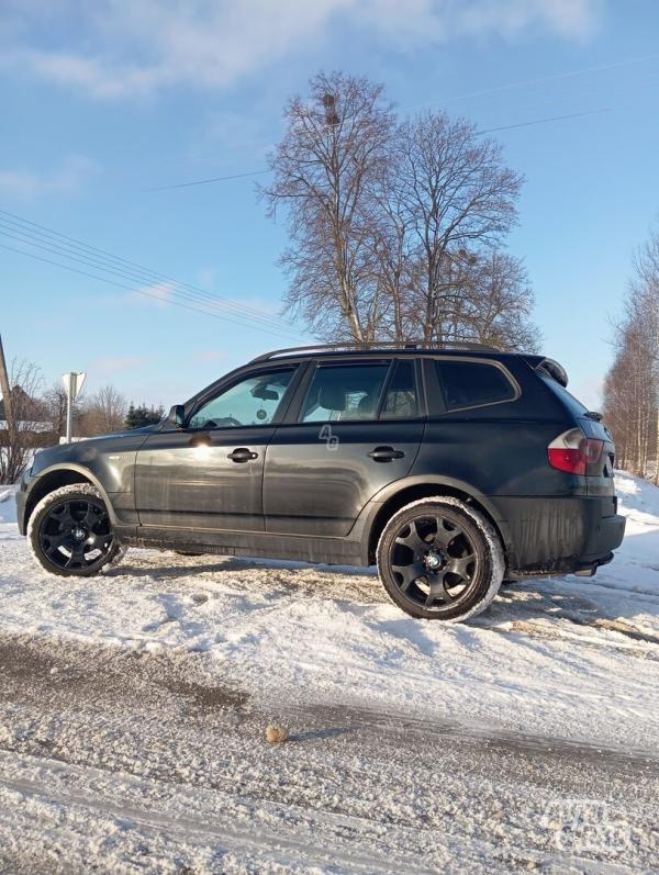 Black BMW X3 2005 in Kazlu Ruda, with an engine capacity of 3.00 L and mileage of 337 thousand km for 3300 €, photo 2 on AUTOMOTO.COM.LV