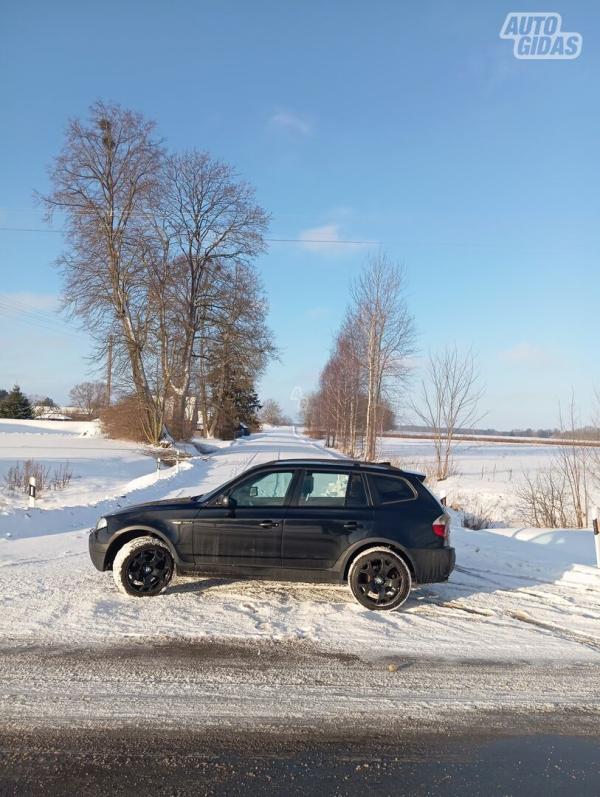 Black BMW X3 2005 in Kazlu Ruda, with an engine capacity of 3.00 L and mileage of 337 thousand km for 3300 €, photo 7 on AUTOMOTO.COM.LV