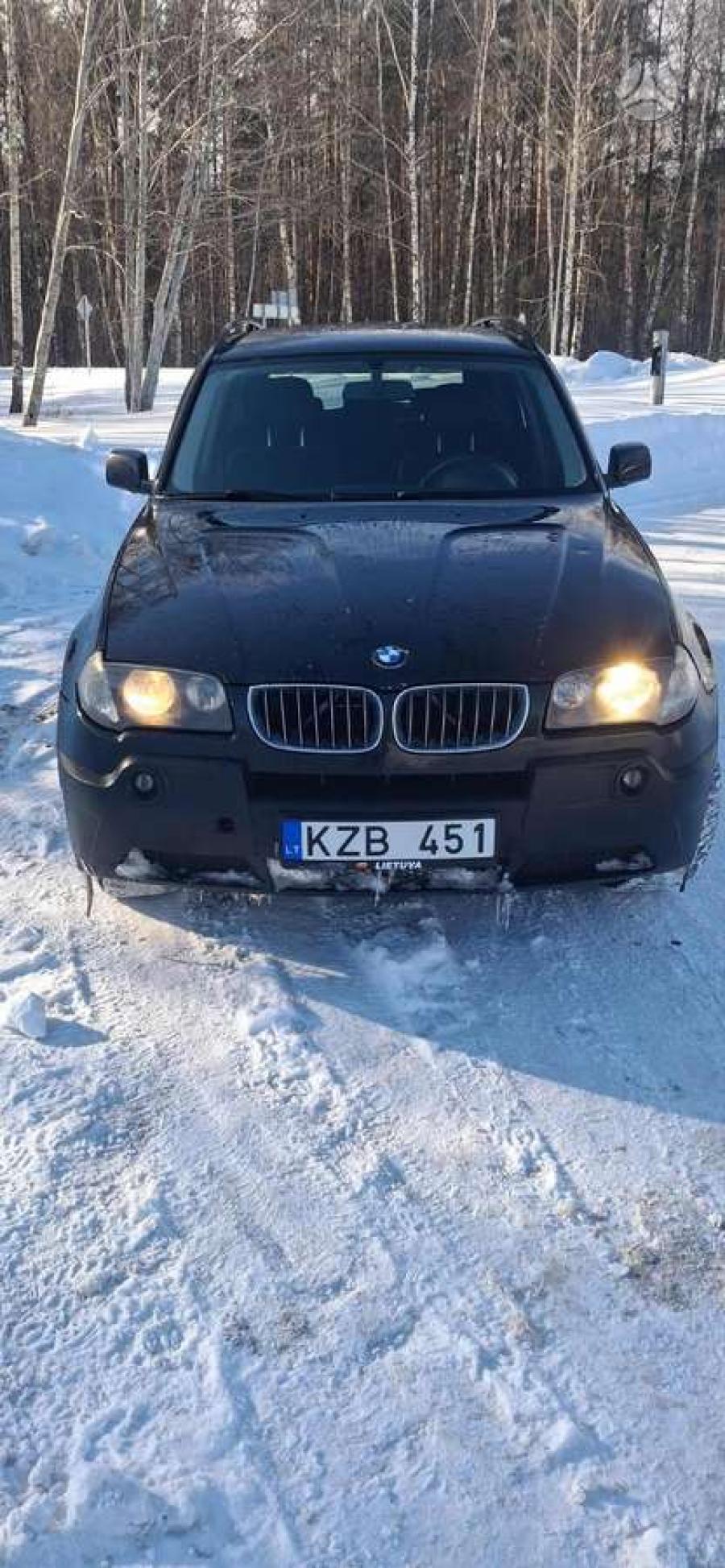 Melns BMW X3 2005 Pasvalys, ar dzinēja tilpumu 2.99 L un nobraukumu 345 tūkst. km par 3250 €, foto 3 vietnē AUTOMOTO.COM.LV