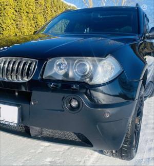 Melns BMW X3 2005 Kauņa, ar dzinēja tilpumu 2.99 L un nobraukumu 279 tūkst. km par 5150 €, foto  vietnē AUTOMOTO.COM.LV