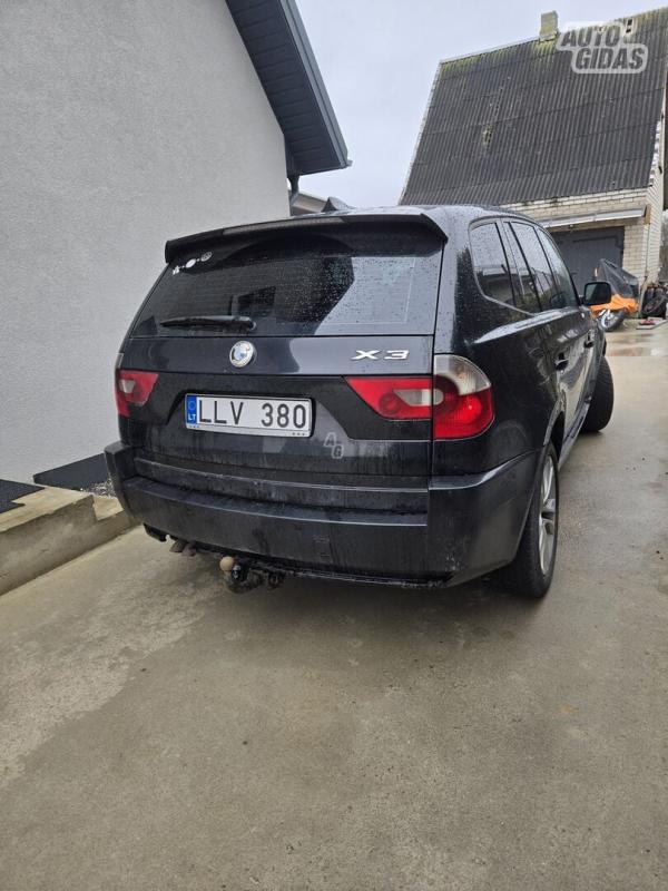 Melns BMW X3 2005 Kauņa, ar dzinēja tilpumu 3.00 L un nobraukumu 290 tūkst. km par 3600 €, foto 3 vietnē AUTOMOTO.COM.LV