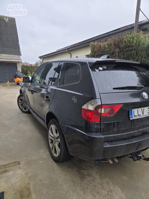 Melns BMW X3 2005 Kauņa, ar dzinēja tilpumu 3.00 L un nobraukumu 290 tūkst. km par 3600 €, foto 4 vietnē AUTOMOTO.COM.LV