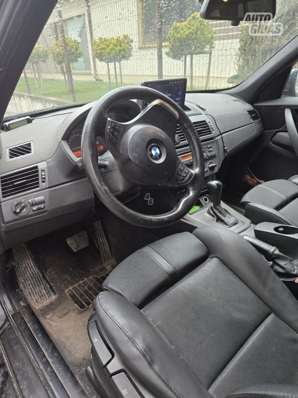 Melns BMW X3 2005 Kauņa, ar dzinēja tilpumu 3.00 L un nobraukumu 290 tūkst. km par 3600 €, foto 5 vietnē AUTOMOTO.COM.LV