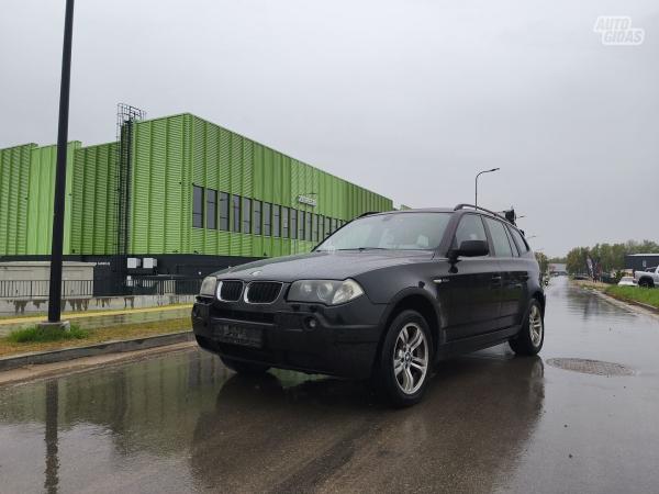 Melns BMW X3 2005 Viļņa, ar dzinēja tilpumu 2.50 L un nobraukumu 314 tūkst. km par 1500 €, foto 1 vietnē AUTOMOTO.COM.LV