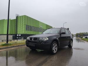 Черный БМВ Х3 2005 в Вильнюс, объемом двигателя 2.50 л и пробегом 314 тыс. км за 1500 €, фото  на AUTOMOTO.COM.LV