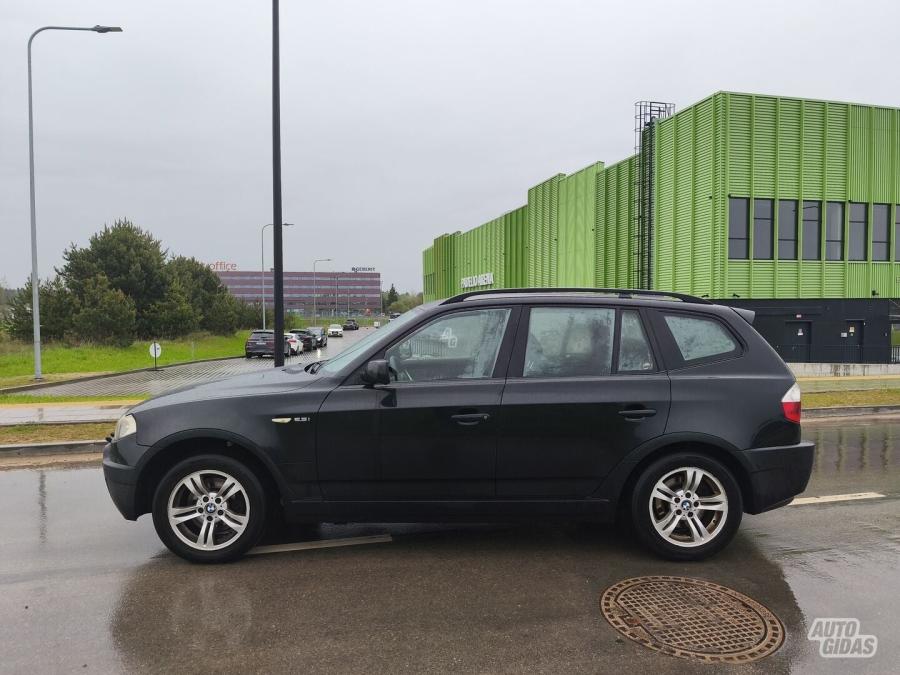 Melns BMW X3 2005 Viļņa, ar dzinēja tilpumu 2.50 L un nobraukumu 314 tūkst. km par 1500 €, foto 9 vietnē AUTOMOTO.COM.LV