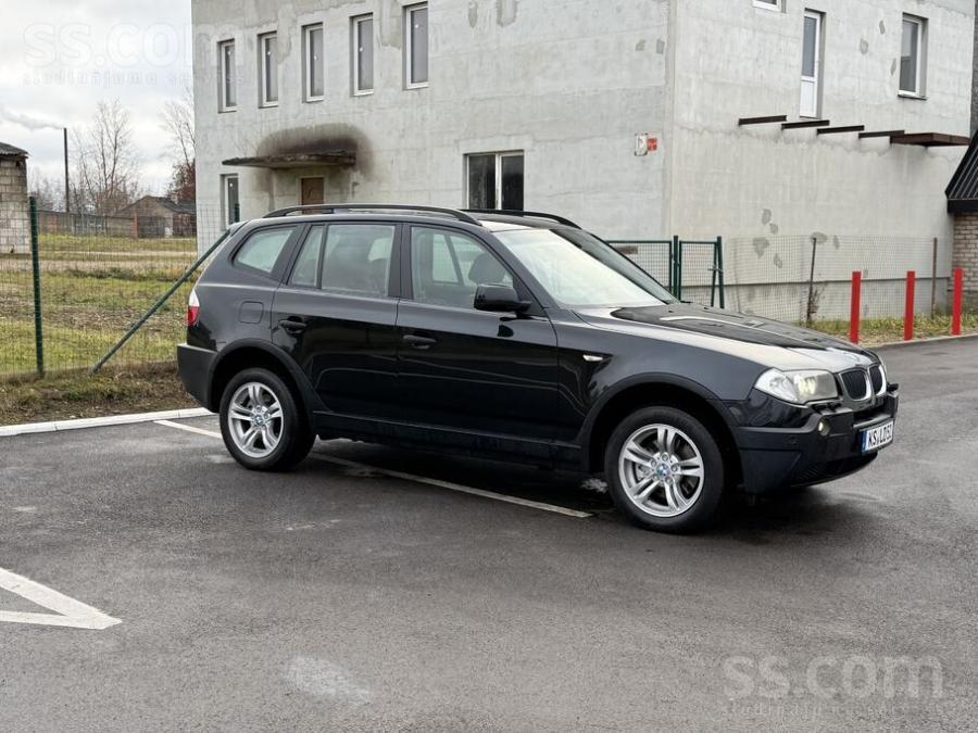 Черный БМВ Х3 2005 в Лудза, объемом двигателя 2.00 л и пробегом 343 тыс. км за 4950 €, фото 5 на AUTOMOTO.COM.LV