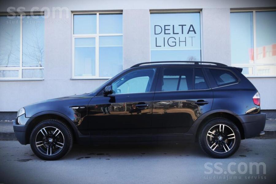 Melns BMW X3 2005 Rīga, ar dzinēja tilpumu 3.00 L un nobraukumu 366 tūkst. km par 3995 €, foto 3 vietnē AUTOMOTO.COM.LV