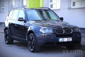Melns BMW X3 2005 Rīga, ar dzinēja tilpumu 3.00 L un nobraukumu 366 tūkst. km par 3995 €, foto 5 vietnē AUTOMOTO.COM.LV