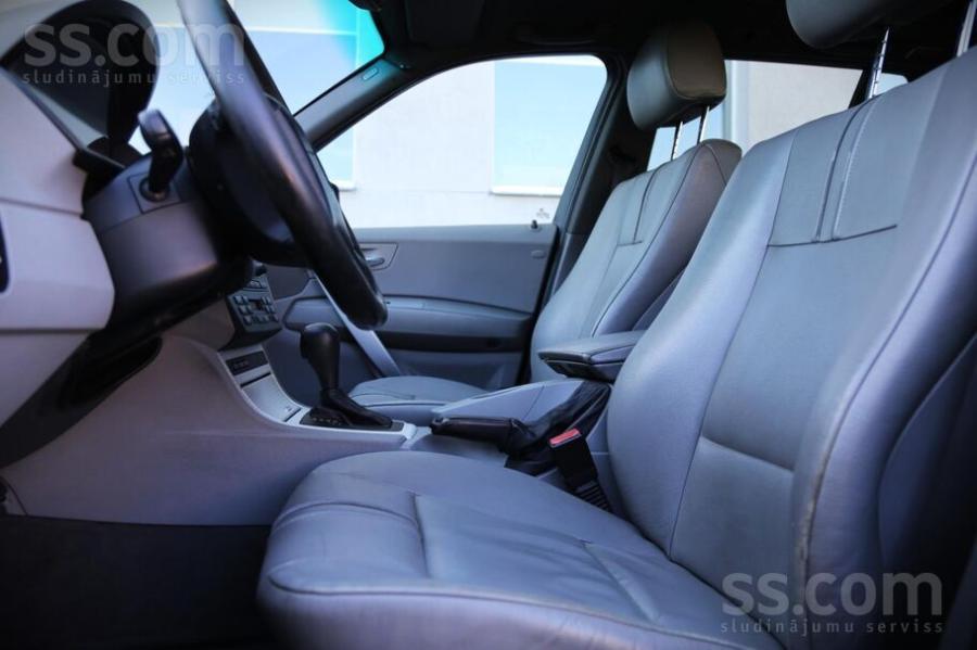 Melns BMW X3 2005 Rīga, ar dzinēja tilpumu 3.00 L un nobraukumu 366 tūkst. km par 3995 €, foto 11 vietnē AUTOMOTO.COM.LV