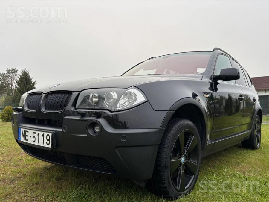 Black BMW X3 2005 in Liepaja, with an engine capacity of 3.00 L and mileage of 323 thousand km for 5000 €, photo 7 on AUTOMOTO.COM.LV