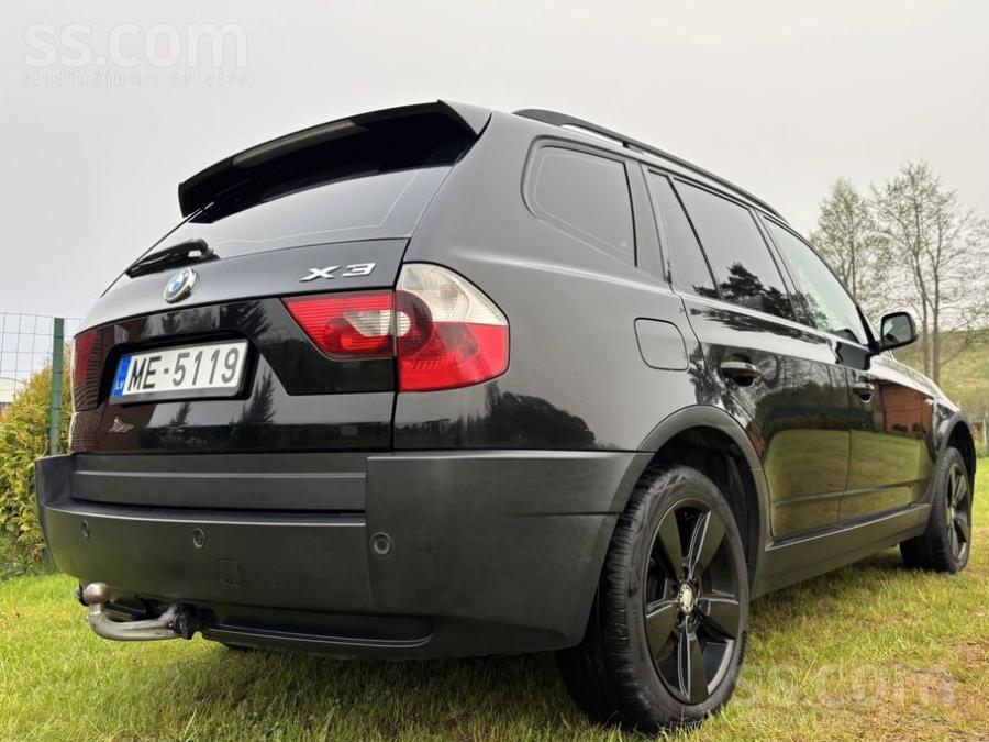 Black BMW X3 2005 in Liepaja, with an engine capacity of 3.00 L and mileage of 323 thousand km for 5000 €, photo 9 on AUTOMOTO.COM.LV