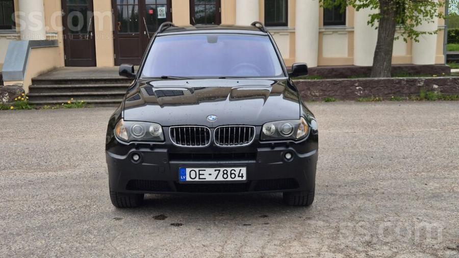 Black BMW X3 2005 in Jelgava, with an engine capacity of 3.00 L and mileage of 270 thousand km for 3300 €, photo 3 on AUTOMOTO.COM.LV