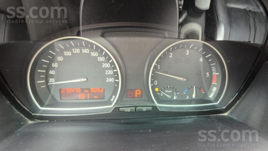 Black BMW X3 2005 in Jelgava, with an engine capacity of 3.00 L and mileage of 270 thousand km for 3300 €, photo 8 on AUTOMOTO.COM.LV
