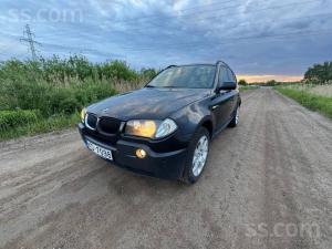 Melns BMW X3 2005 Rīga, ar dzinēja tilpumu 2.00 L un nobraukumu 365 tūkst. km par 2400 €, foto  vietnē AUTOMOTO.COM.LV
