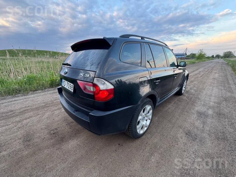 Melns BMW X3 2005 Rīga, ar dzinēja tilpumu 2.00 L un nobraukumu 365 tūkst. km par 2400 €, foto 6 vietnē AUTOMOTO.COM.LV