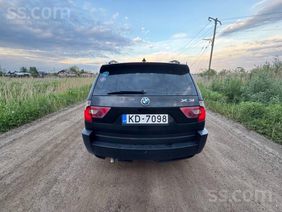 Melns BMW X3 2005 Rīga, ar dzinēja tilpumu 2.00 L un nobraukumu 365 tūkst. km par 2400 €, foto 7 vietnē AUTOMOTO.COM.LV
