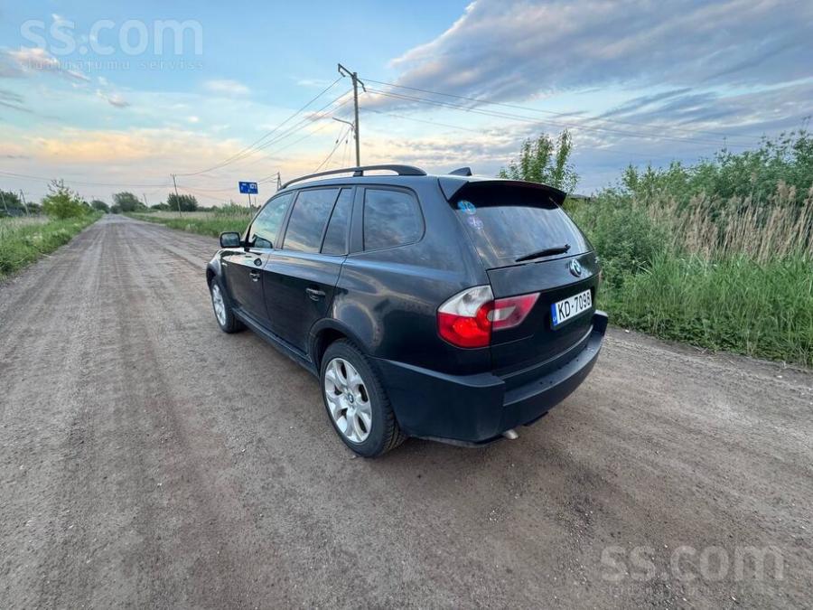 Melns BMW X3 2005 Rīga, ar dzinēja tilpumu 2.00 L un nobraukumu 365 tūkst. km par 2400 €, foto 8 vietnē AUTOMOTO.COM.LV