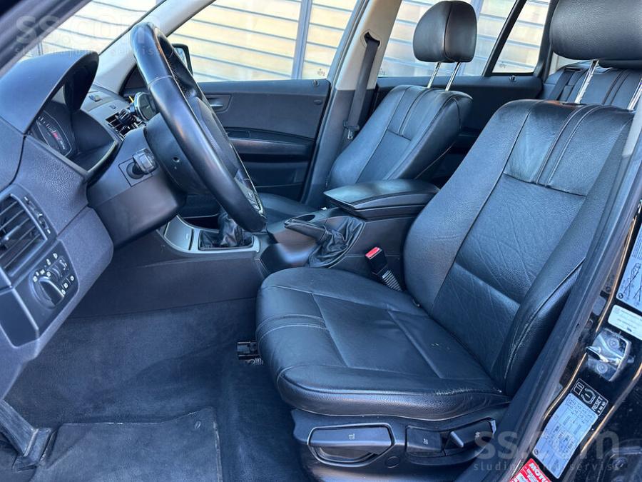 Melns BMW X3 2005 Liepāja, ar dzinēja tilpumu 2.00 L un nobraukumu 297 tūkst. km par 4500 €, foto 19 vietnē AUTOMOTO.COM.LV