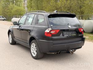 Melns BMW X3 2005 Liepāja, ar dzinēja tilpumu 3.00 L un nobraukumu 400 tūkst. km par 3600 €, foto 3 vietnē AUTOMOTO.COM.LV