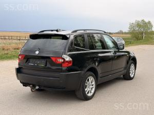 Melns BMW X3 2005 Liepāja, ar dzinēja tilpumu 3.00 L un nobraukumu 400 tūkst. km par 3600 €, foto 5 vietnē AUTOMOTO.COM.LV