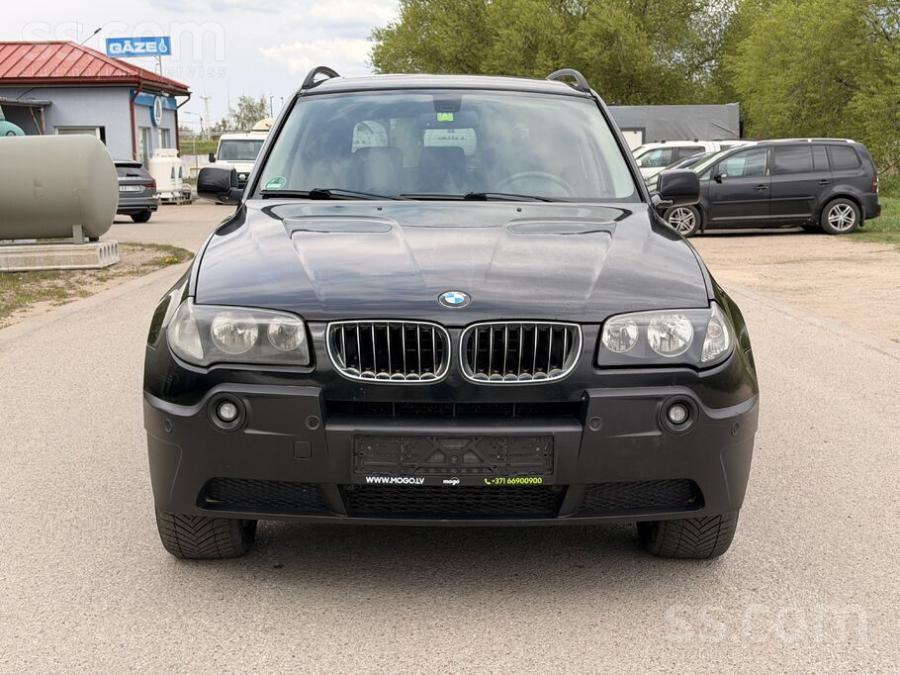 Melns BMW X3 2005 Liepāja, ar dzinēja tilpumu 3.00 L un nobraukumu 400 tūkst. km par 3600 €, foto 7 vietnē AUTOMOTO.COM.LV