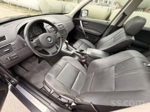 Melns BMW X3 2005 Liepāja, ar dzinēja tilpumu 3.00 L un nobraukumu 400 tūkst. km par 3600 €, foto 8 vietnē AUTOMOTO.COM.LV