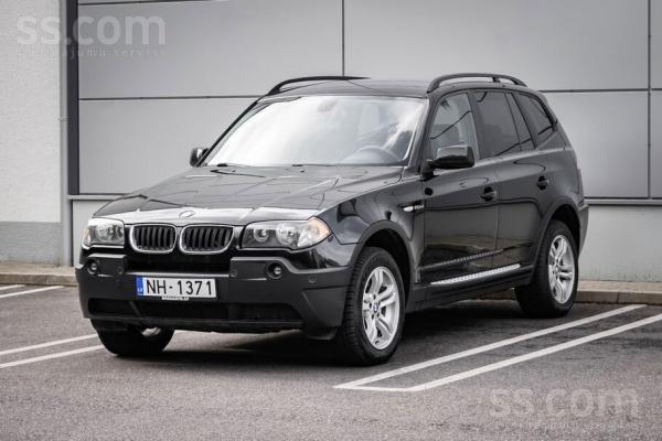 Melns BMW X3 2005 Rīga, ar dzinēja tilpumu 2.00 L un nobraukumu 239 tūkst. km par 4500 €, foto 1 vietnē AUTOMOTO.COM.LV
