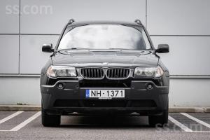 Black BMW X3 2005 in Riga, with an engine capacity of 2.00 L and mileage of 239 thousand km for 4500 €, photo 3 on AUTOMOTO.COM.LV