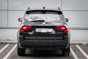 Black BMW X3 2005 in Riga, with an engine capacity of 2.00 L and mileage of 239 thousand km for 4500 €, photo 6 on AUTOMOTO.COM.LV