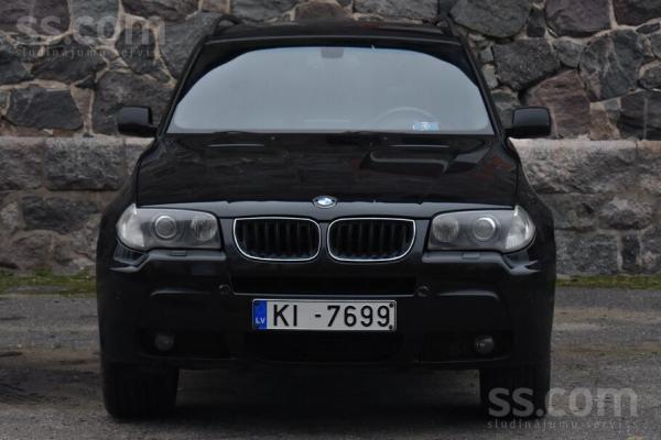 Black BMW X3 2005 in Valmiera, with an engine capacity of 3.00 L and mileage of 295 thousand km for 5950 €, photo 4 on AUTOMOTO.COM.LV