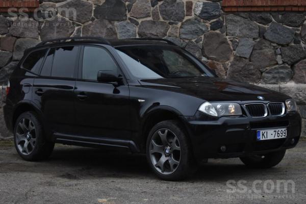 Black BMW X3 2005 in Valmiera, with an engine capacity of 3.00 L and mileage of 295 thousand km for 5950 €, photo 5 on AUTOMOTO.COM.LV