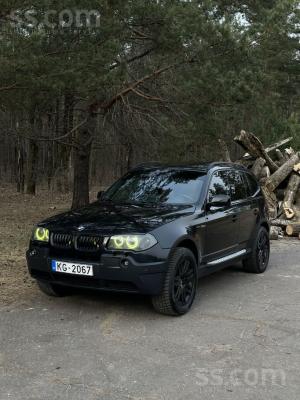 Melns BMW X3 2005 Rīga, ar dzinēja tilpumu 3.00 L un nobraukumu 331 tūkst. km par 4899 €, foto  vietnē AUTOMOTO.COM.LV